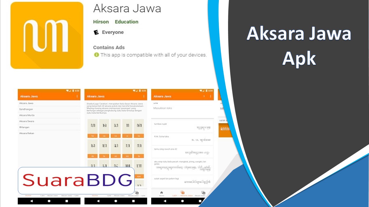 5 Aplikasi Aksara Jawa, Membuat Tulisan Aksara Jawa di HP Android ...