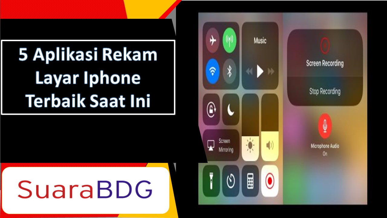 5 Aplikasi Rekam Layar Iphone Terbaik Saat Ini | SuaraBDG